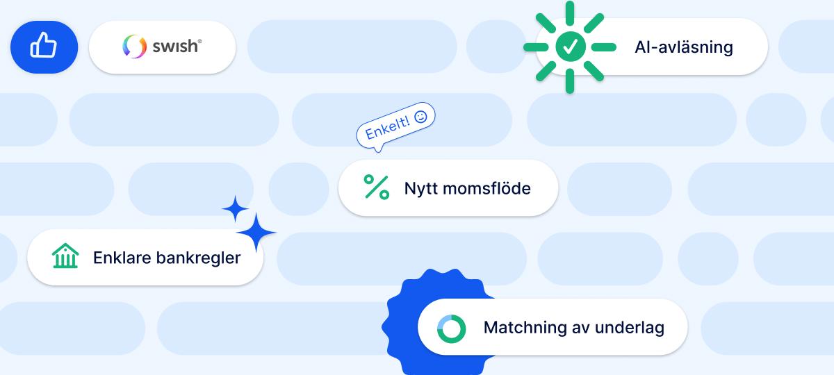 Swish, AI-avläsning och nytt momsflöde – har du koll på vårens nyheter ...